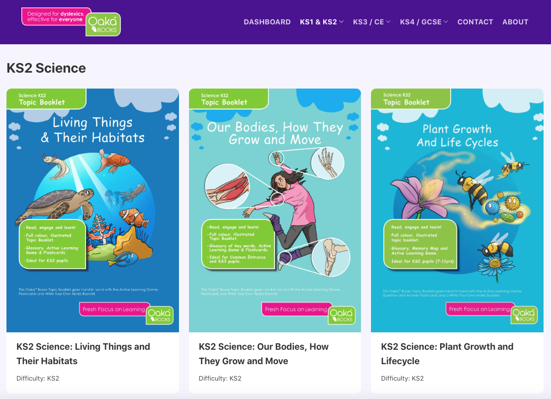 KS1 & KS2 - Schools - Oaka Digital